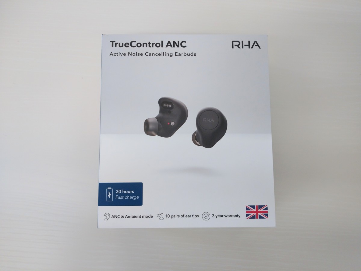 【目立った傷や汚れなし】0271【1円開始 ジャンク品】RHA TrueControl ANC 完全ワイヤレスイヤホン アクティブノイズキャンセリング Bluetooth 5.0 AAC ...