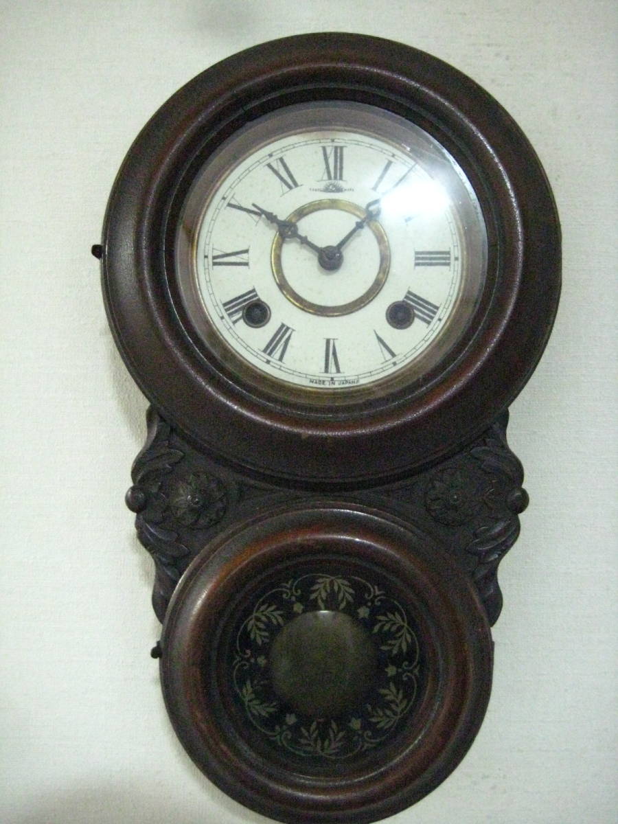 【新品】55VC9243【セイコー】サウンド付き 電子音〈掛時計・アナログ〉茶 AM627B 掛け時計 未使用保管品 の落札情報詳細 ...