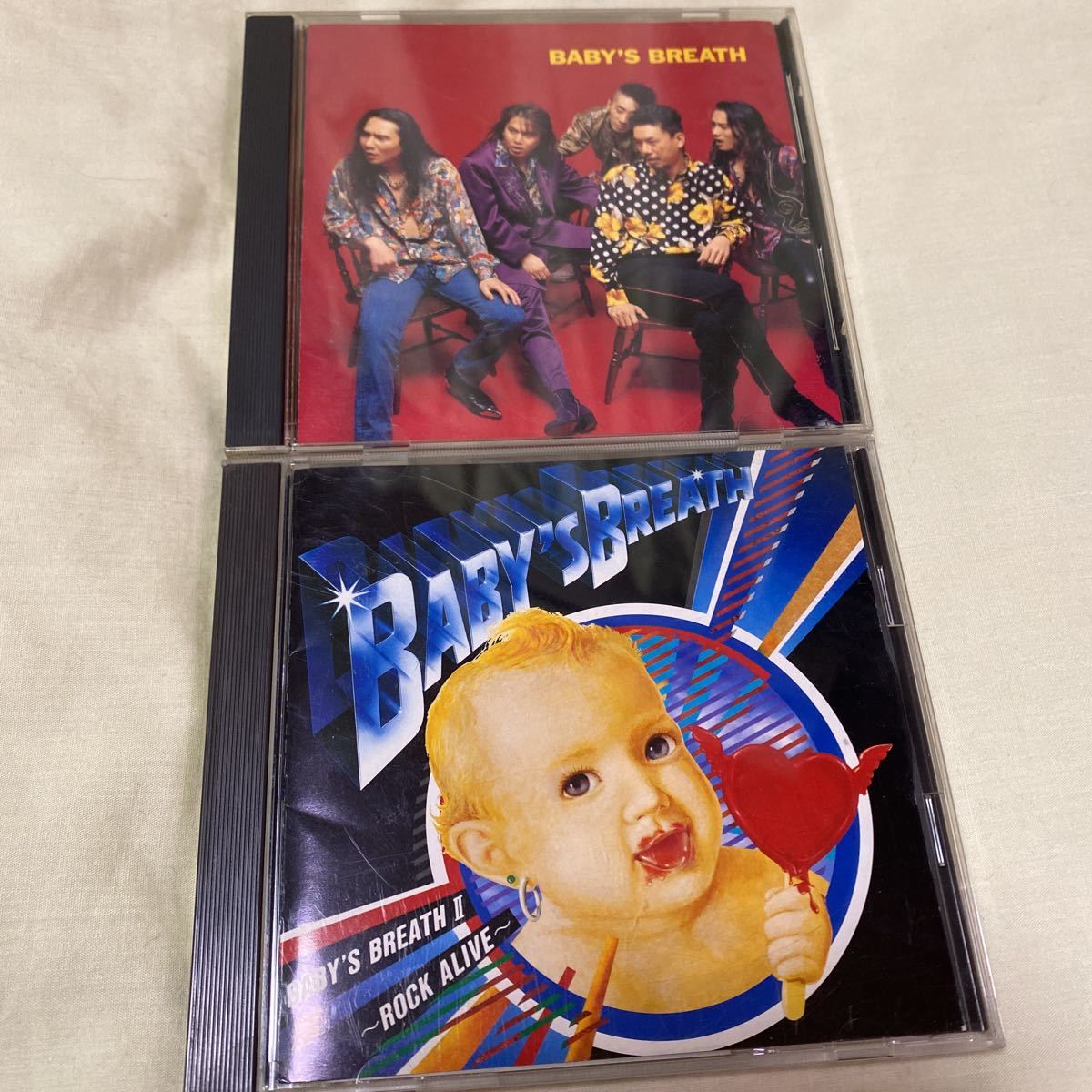 【傷や汚れあり】ベイビーズ・ブレス CD2枚セット BABY'S BREATH/BABY'S BREATH II ROCK ALIVEの落札 ...