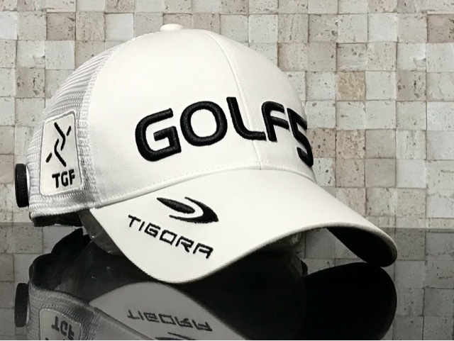 【未使用】【未使用品】777H 希少★GOLF5 TIGORA KISSMARK Kolwin ブランド ロゴにTGFシステム搭載 ゴルフキャップ 帽子CAP 限定1個！《FREEサイズ》の ...