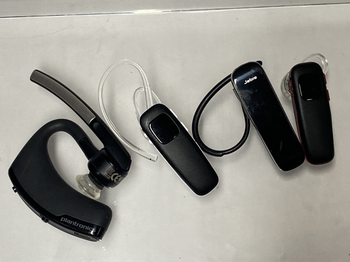 【やや傷や汚れあり】★動品★【中古P1587】プラントロニク/PLANTRONICS ワイヤレスヘッドセット 片耳 Bluetooth PLT ...