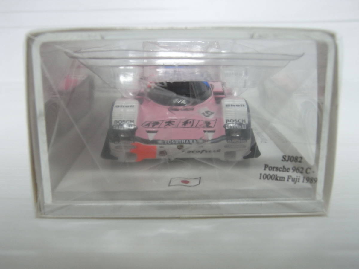【未使用】【新品未開封 600台限定】 Spark 1/43 Porsche 962C 1000km Fuji 1989 ポルシェ 伊太利屋 ...