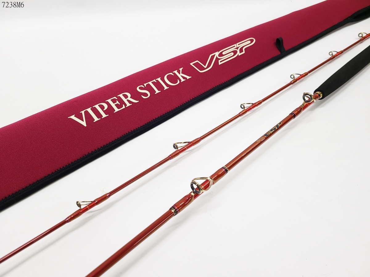【目立った傷や汚れなし】★Daiwa ダイワ VIPER STICK VSP350 バイパースティック ソフトケース付き ロッド 釣竿 釣り具 ...
