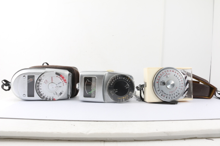 【やや傷や汚れあり】 SEKONIC APEX、SUPER MICROLITE METER セコニック 露出計 2点 アンティーク ジャンク ...