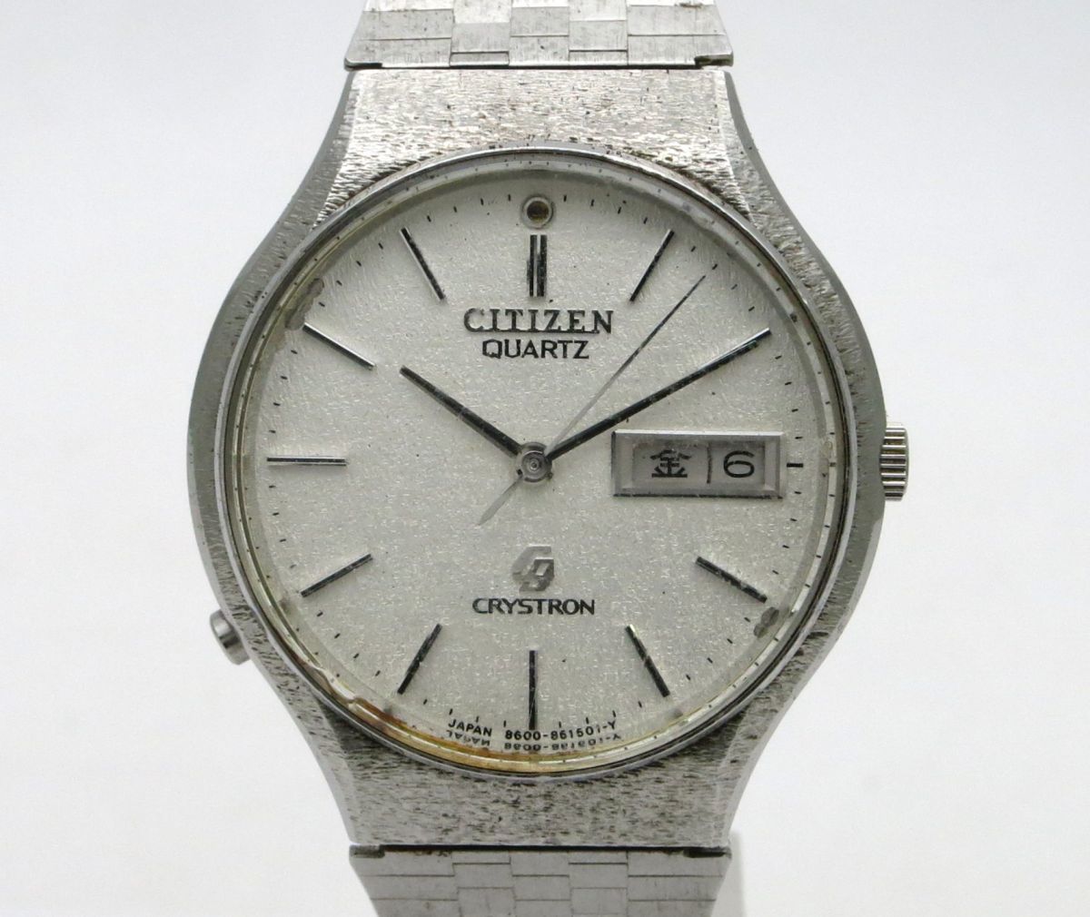【中古】【希少】 CITIZEN CRYSTRON 8600-860012 シチズン クリストロン 1970年代 初期型 稼働品 の落札情報 ...