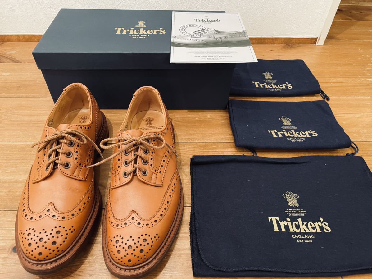 【未使用に近い】使用1回 Tricker’s トリッカーズ BURTON バートンUK7-1/2 7ハーフ フィッティング5の落札情報詳細 - ヤフオク落札価格検索 オークフリー