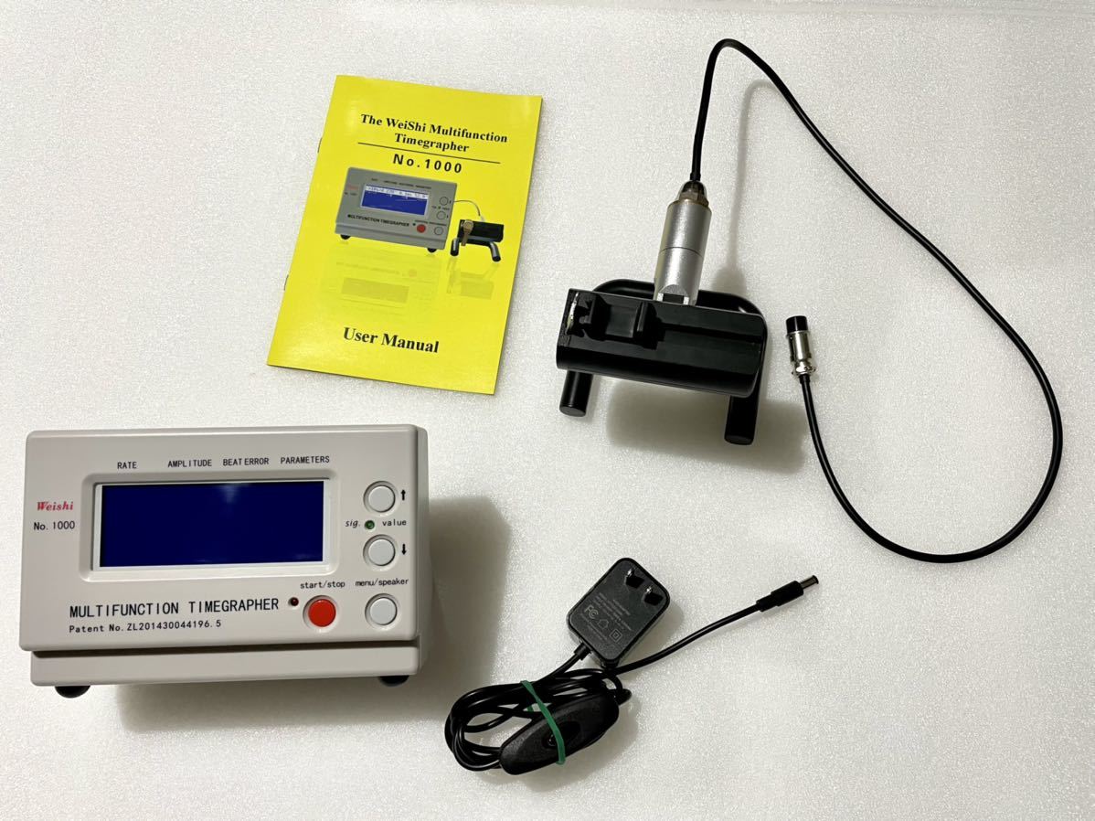 【未使用に近い】マルチファンクション タイムグラファー Multifunction Timegrapher No.1000 動作確認済 時計 ...