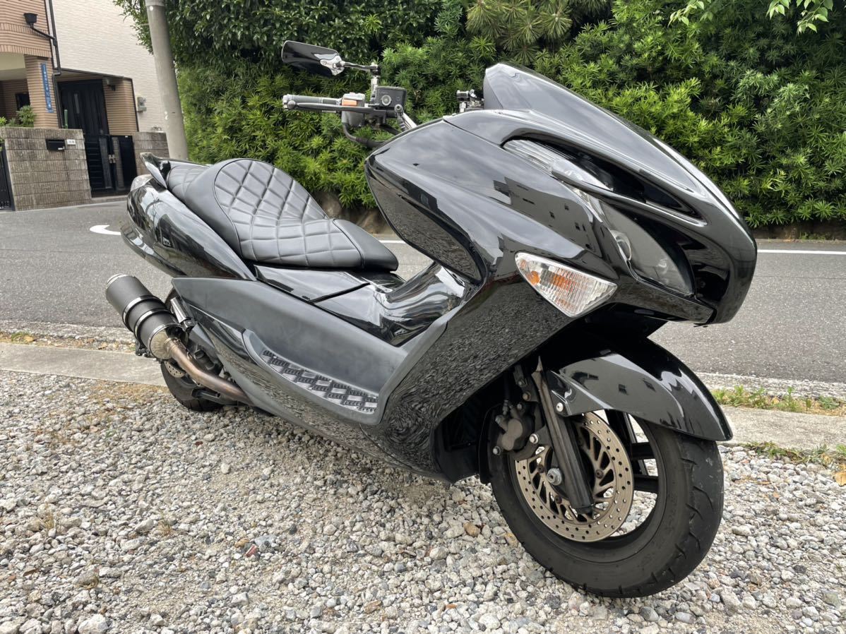 【やや傷や汚れあり】現状 鍵有り 書類無し ジャンク ヤマハ マジェスティc 250（ Yamaha Majesty C ）未整備 不動 傷