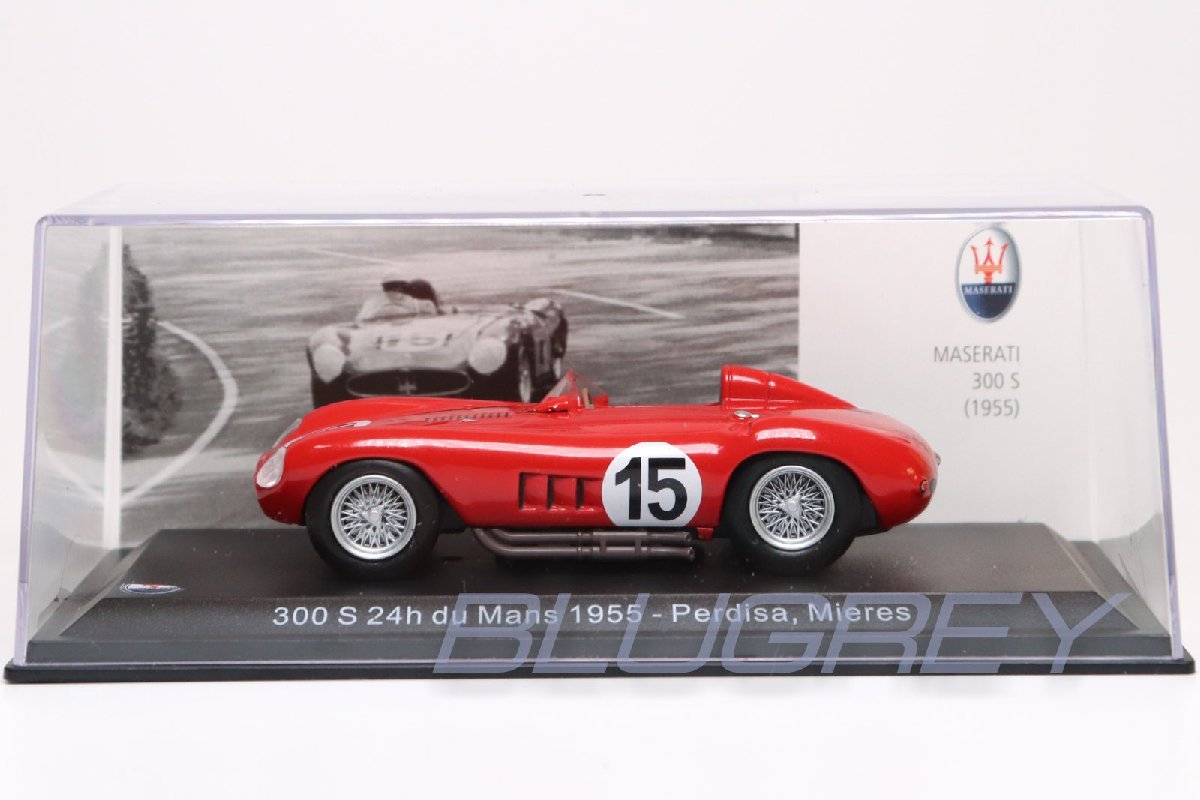 【未使用に近い】【アウトレット】1/43 マセラティ コレクション 300S ルマン24時間 1955 MASERATI 300s 24h du Mans 1955 Perdive ...