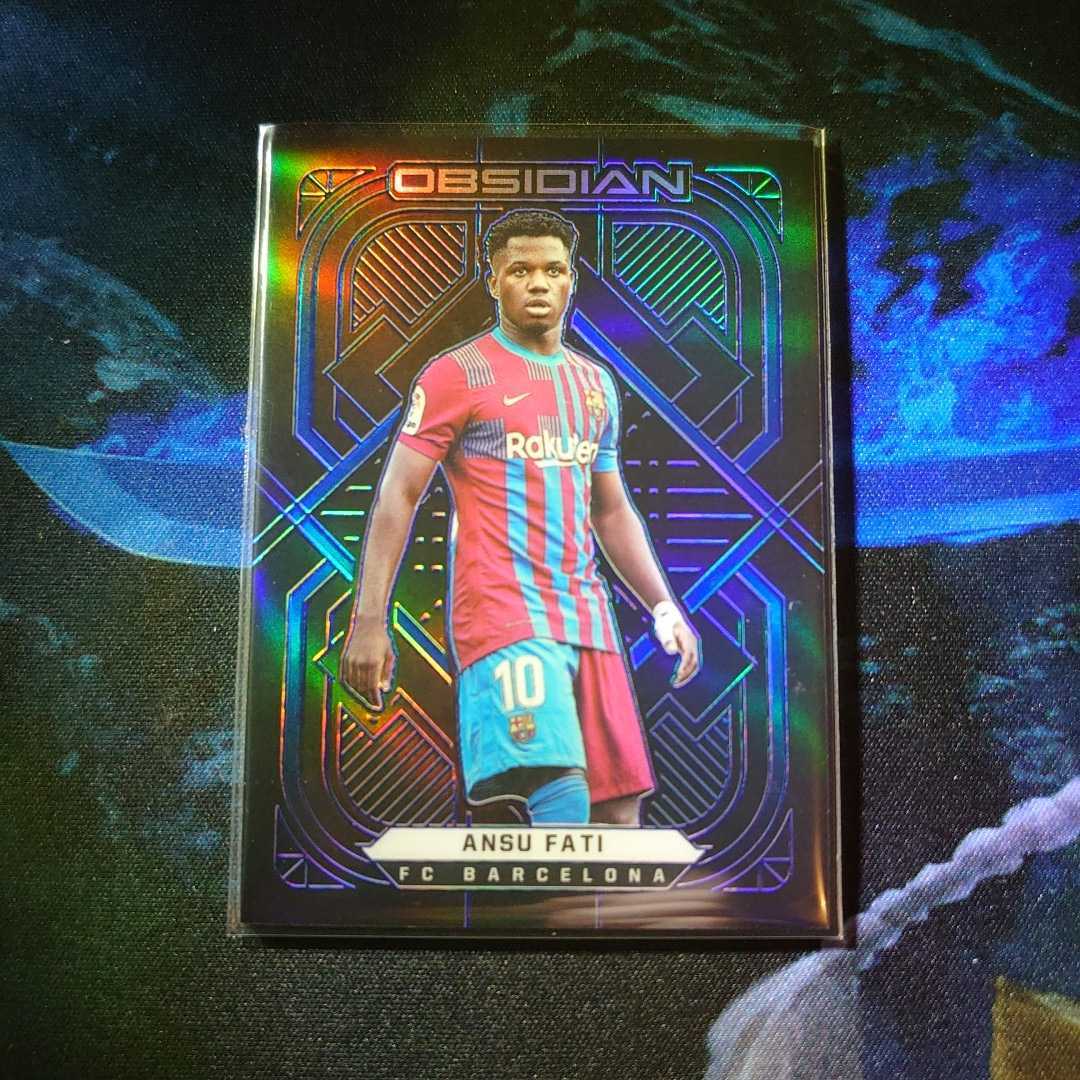 【未使用】【13/20】panini obsidian soccer 2021-2022 ANSU FATI ファティ ブルーパラレル 20枚限定 FCバルセロナ スペインの落札情報詳細 ...