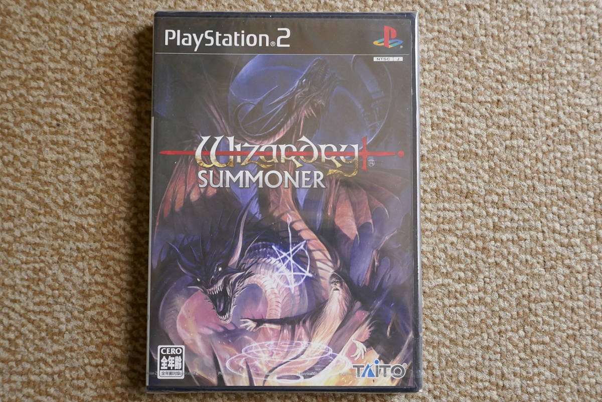 【未使用】PS2用「Wizardry SUMMONER(ウィザードリィサマナー)」未開封新品 の落札情報詳細| ヤフオク落札価格情報 オークフリー