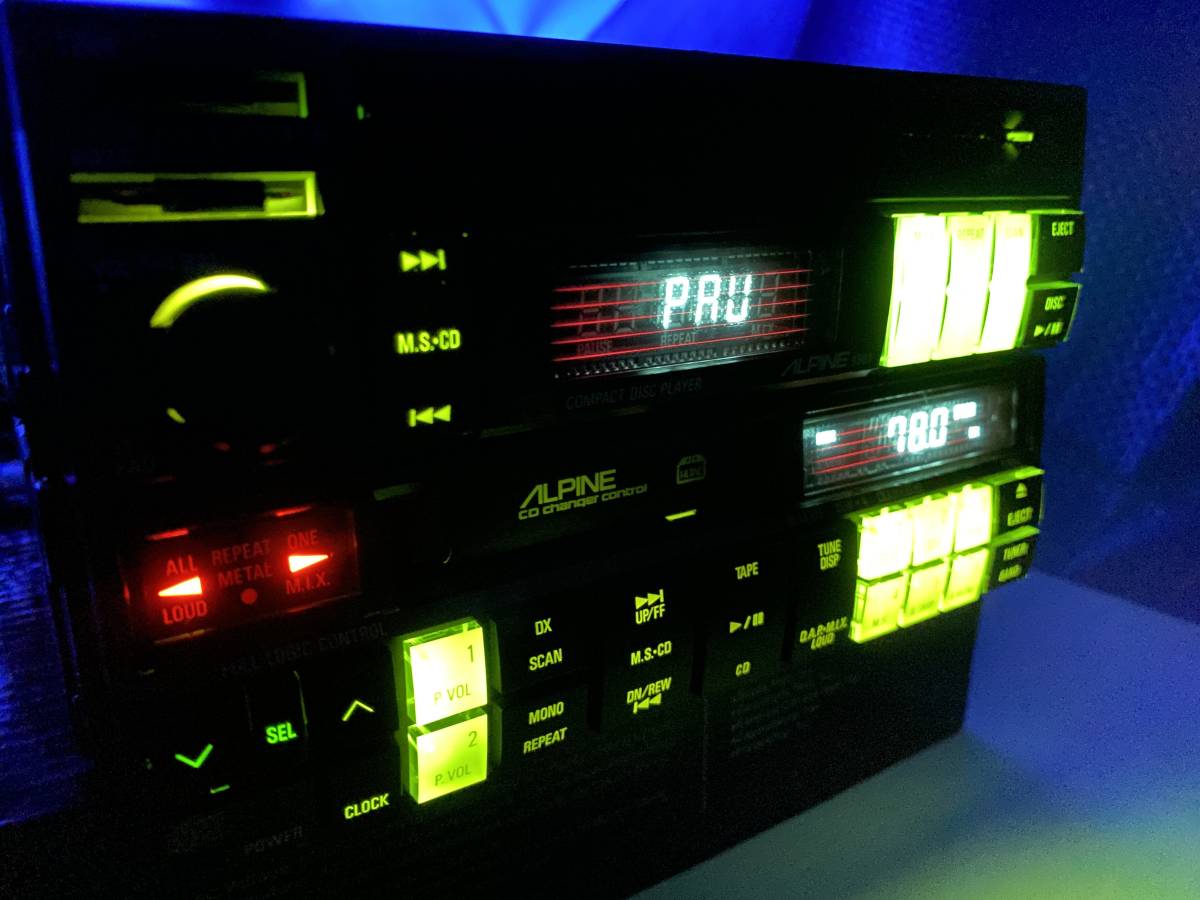 【傷や汚れあり】7296J ALPINE 作動品 220206の落札情報詳細 - ヤフオク落札価格検索 オークフリー