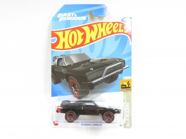 【未使用】【新品未開封(K146)同梱可】ホットウィール ワイルドスピード 70 DODGE CHARGER ダッジチャージャー BAJA BLAZERS 129/250 英語カードの落札情報 ...