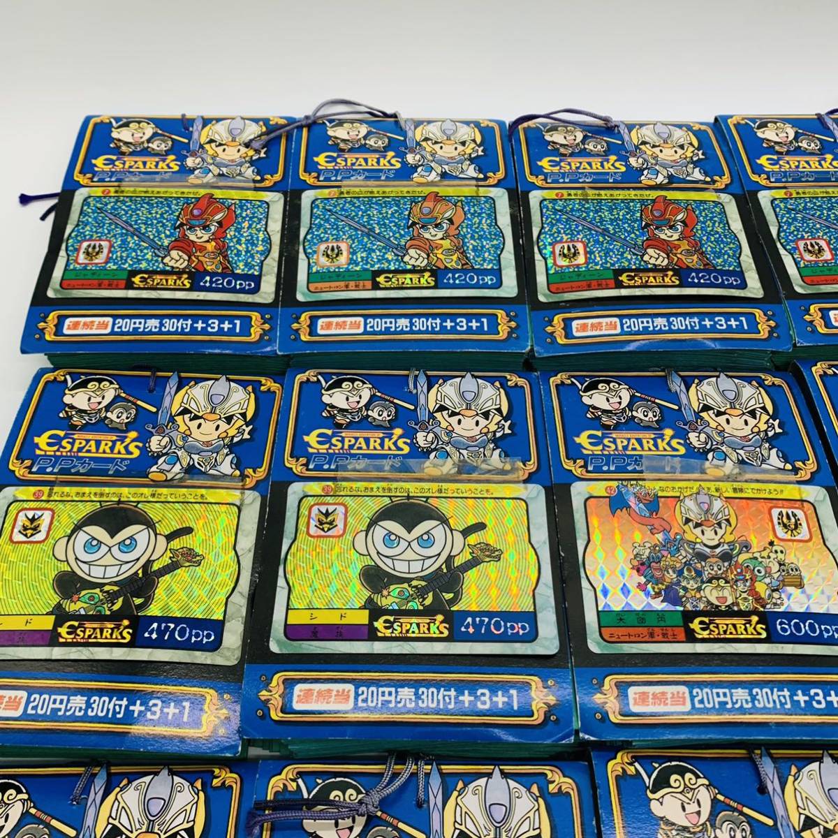 【未使用】アマダ エスパークス ESPARKS PPカード（30対+3+1＝34枚）19セット計646枚 未開封 激レア! 現状品 閉店整理 ...