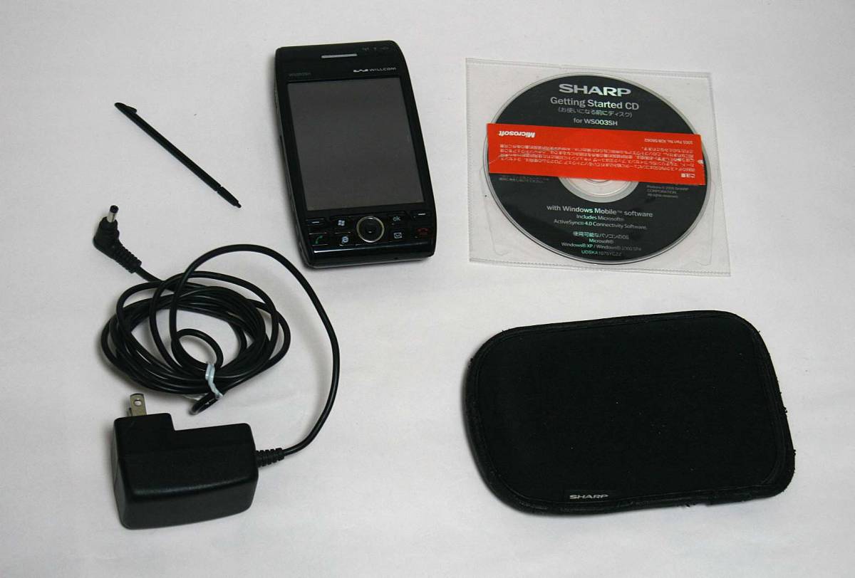 【未使用に近い】☆WILLCOM ウィルコム WS003SH 中古現状品の落札情報詳細 - ヤフオク落札価格検索 オークフリー