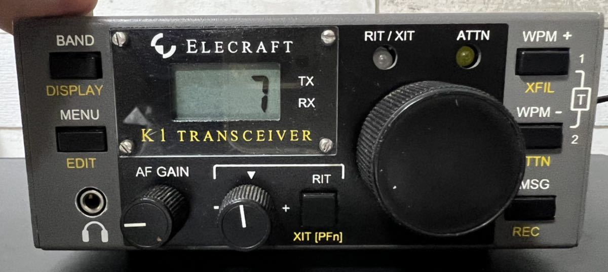 【目立った傷や汚れなし】Elecraft K1 CW/QRPトランシーバーの落札情報詳細 - ヤフオク落札価格検索 オークフリー