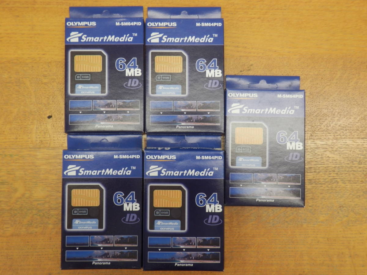 【未使用】OLYMPUS オリンパス ID機能付き スマートメディア 64MB M-SM64PID Smart Media 新品の落札情報詳細 - ヤフオク落札価格検索 オークフリー