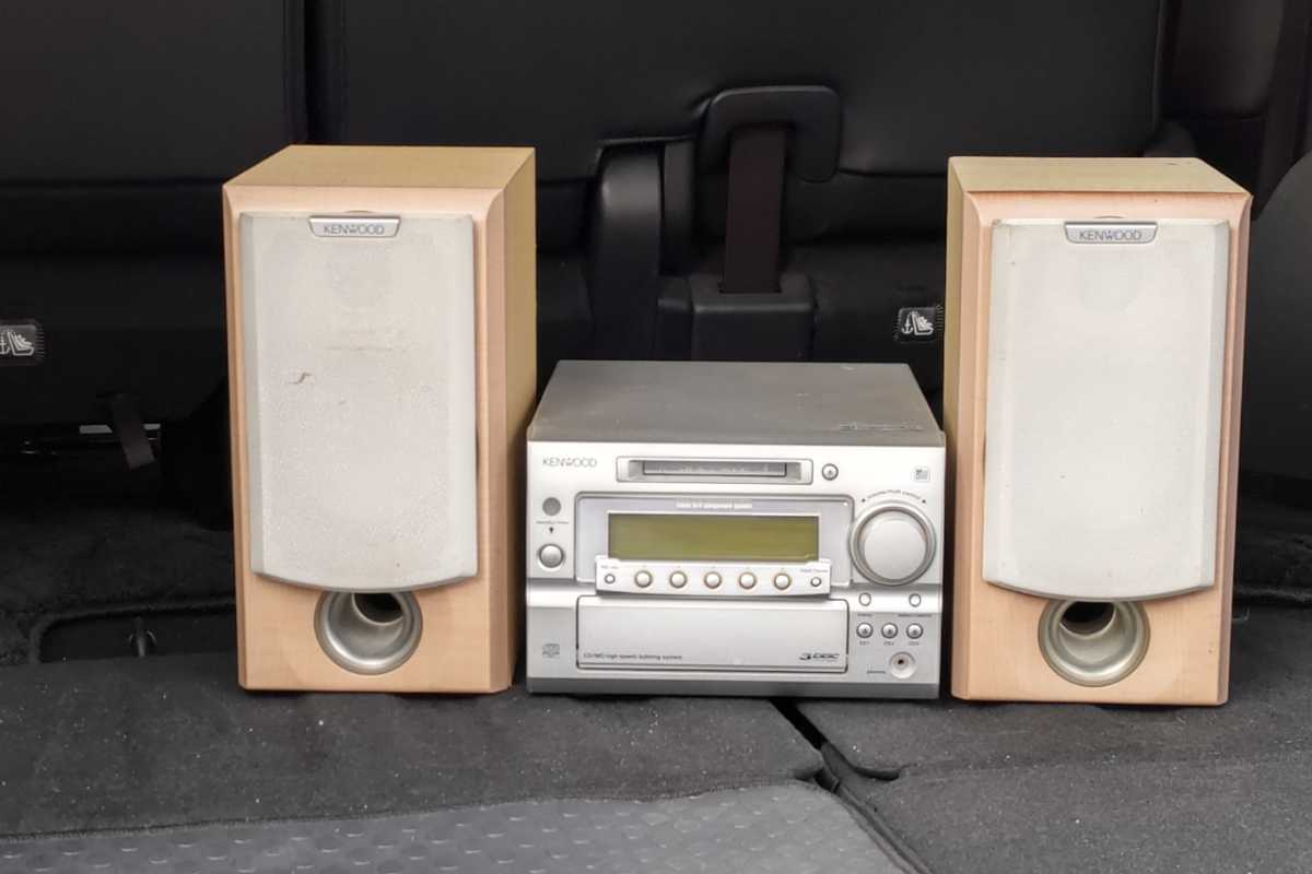 【やや傷や汚れあり】kenwood ケンウッド ステレオコンポ Mdcd 昭和レトロ の落札情報詳細 ヤフオク落札価格情報 オークフリー