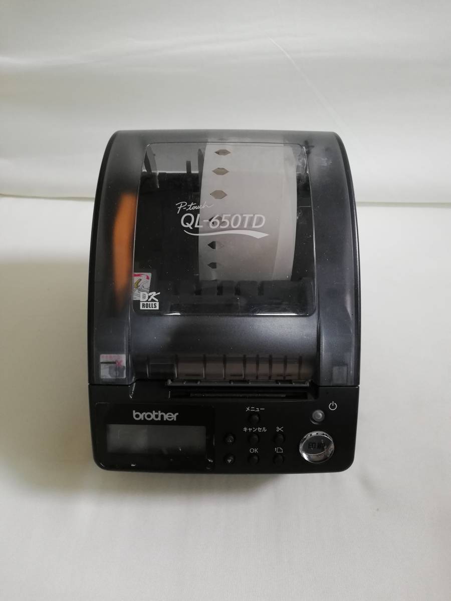【目立った傷や汚れなし】ブラザー工業 PC宛名ラベルプリンター P-touch QL-650TD QL-650TD na1292の落札情報詳細 ...