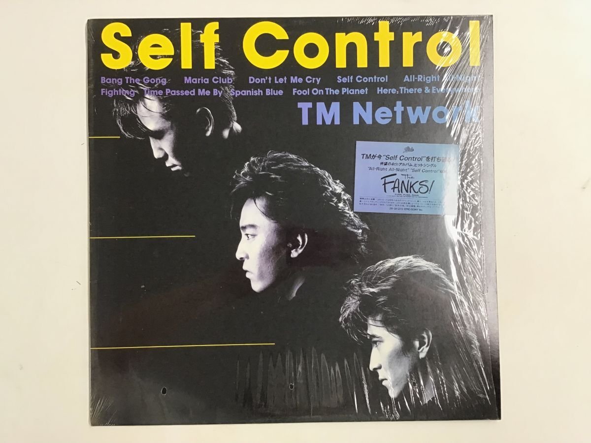 【やや傷や汚れあり】LP / TM NETWORK / Self Control / シュリンク [3617RM]の落札情報詳細 - ヤフオク落札価格検索 オークフリー