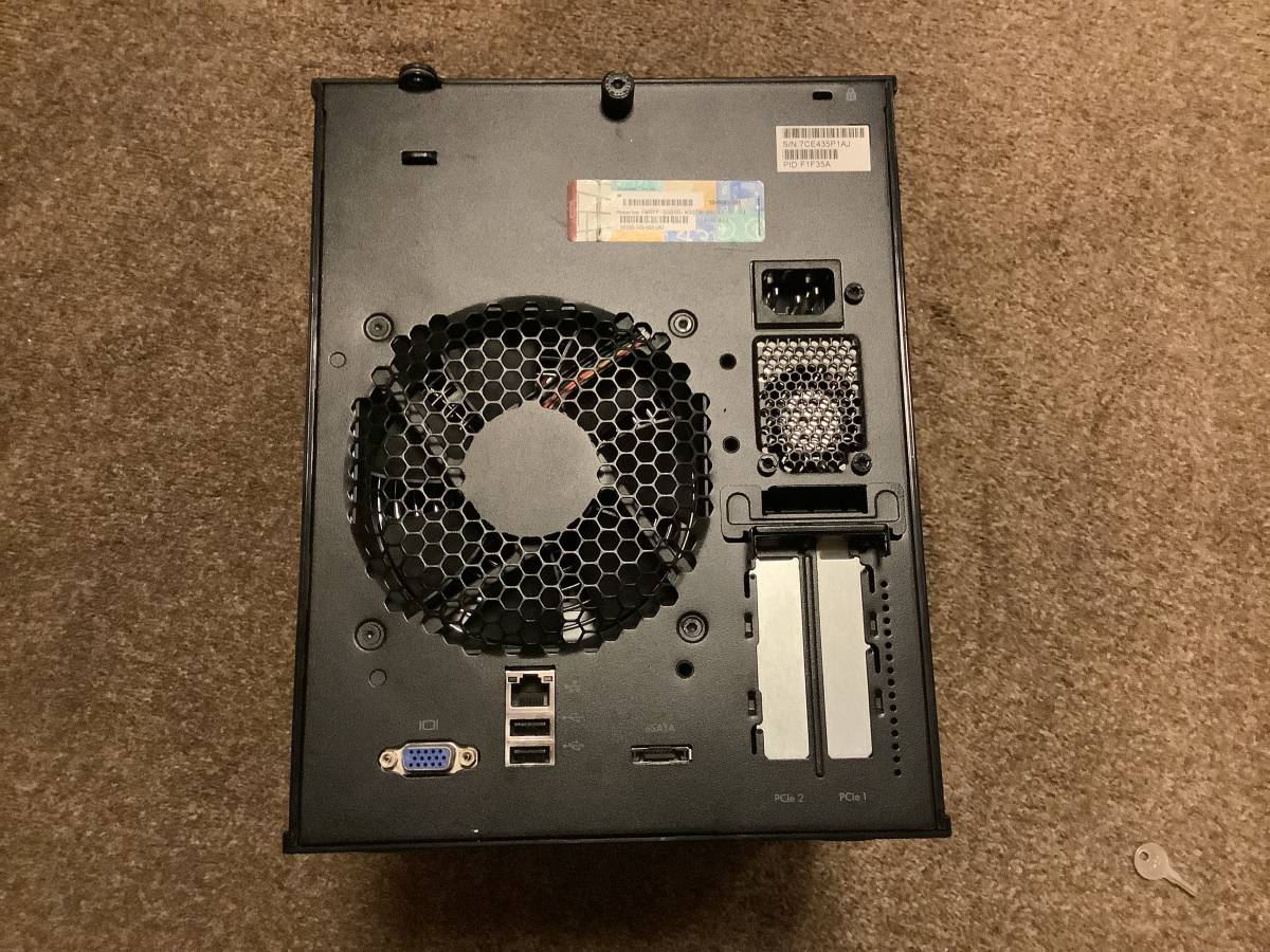 【目立った傷や汚れなし】HP ProLiant MicroServer N54L Turion Ⅱ 2.2GHz/4G/320G/DVDコンボ ...