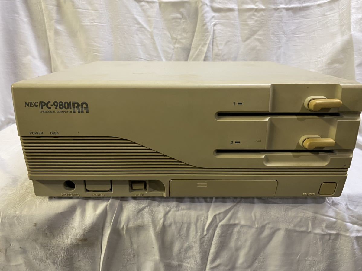 【全体的に状態が悪い】NEC PC-9801 RA ジャンク品の落札情報詳細 - ヤフオク落札価格情報 オークフリー