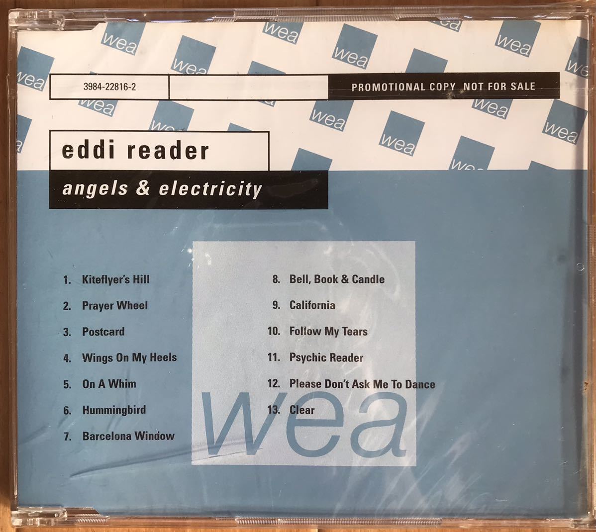【未使用】未開封・新品CD／貴重 ★ Eddi Reader (エディ・リーダー) ★ Angels & Electricity ★ フェアーグラウンド アトラクション 祝来日公演!!の落札 ...