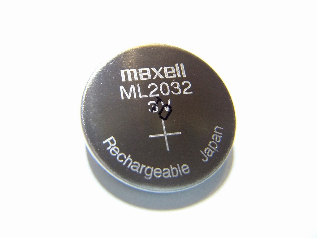 【未使用】★【新品・即決】maxell マクセル ML2032 ML系コイン形リチウム二次電池 1個 [並行輸入 バルク品]★ の落札情報詳細 ...