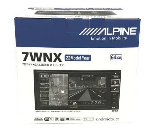 【未使用】ALPINE 7WNX2 model 19AVNJ 7型 7インチ ワイドXGA LED液晶 メモリーナビ 未使用 S6767334の落札情報詳細 - Yahoo!オークション落札 ...