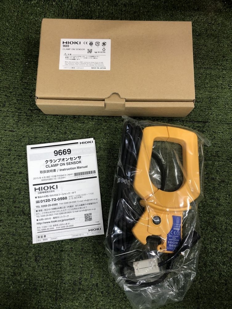 【未使用】006 未使用品・即決価格 HIOKI クランプオンセンサー 9669の落札情報詳細 - ヤフオク落札価格検索 オークフリー