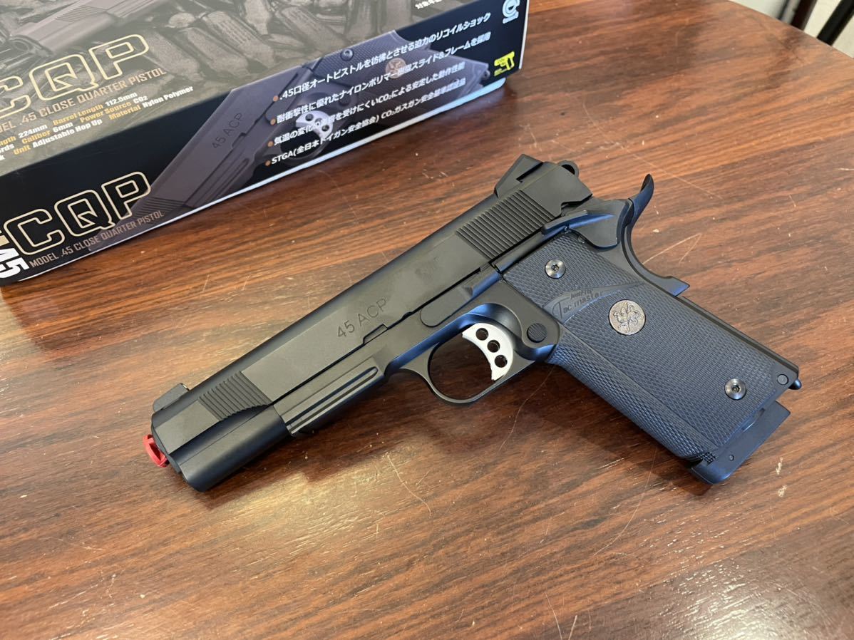 Carbon8 M45 CQP 外装カスタム 予備マグ Co2カートリッジ7本付 カーボネイト Co2 m45cqp ガバメント 入手困難 極美品 マルシン マルイ の落札情報詳細| ヤフオク ...