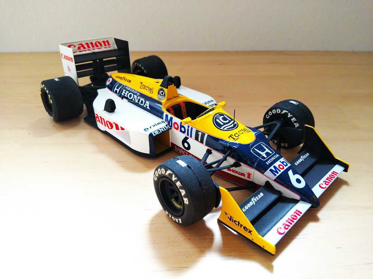 【目立った傷や汚れなし】1/20 Williams FW11B ホンダ タミヤ改造の落札情報詳細 - Yahoo!オークション落札価格検索 オークフリー