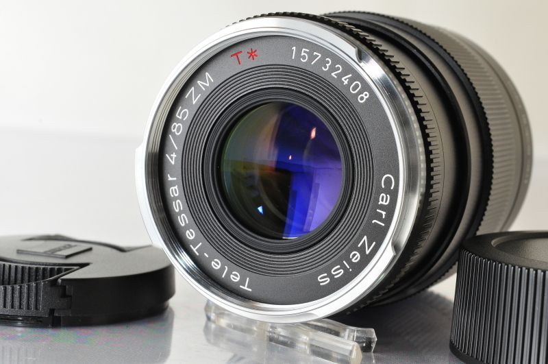 【目立った傷や汚れなし】★★極上品 Carl Zeiss Tele Tessar T* 85mm F/4 ZM Lens for Leica ...