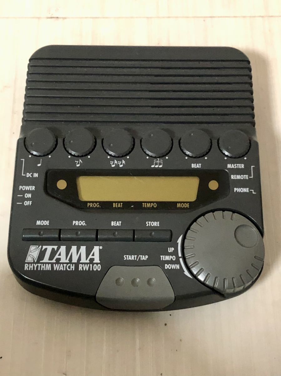 【やや傷や汚れあり】TAMA RW100 RHYTHM WATCH リズムウォッチの落札情報詳細 - ヤフオク落札価格検索 オークフリー