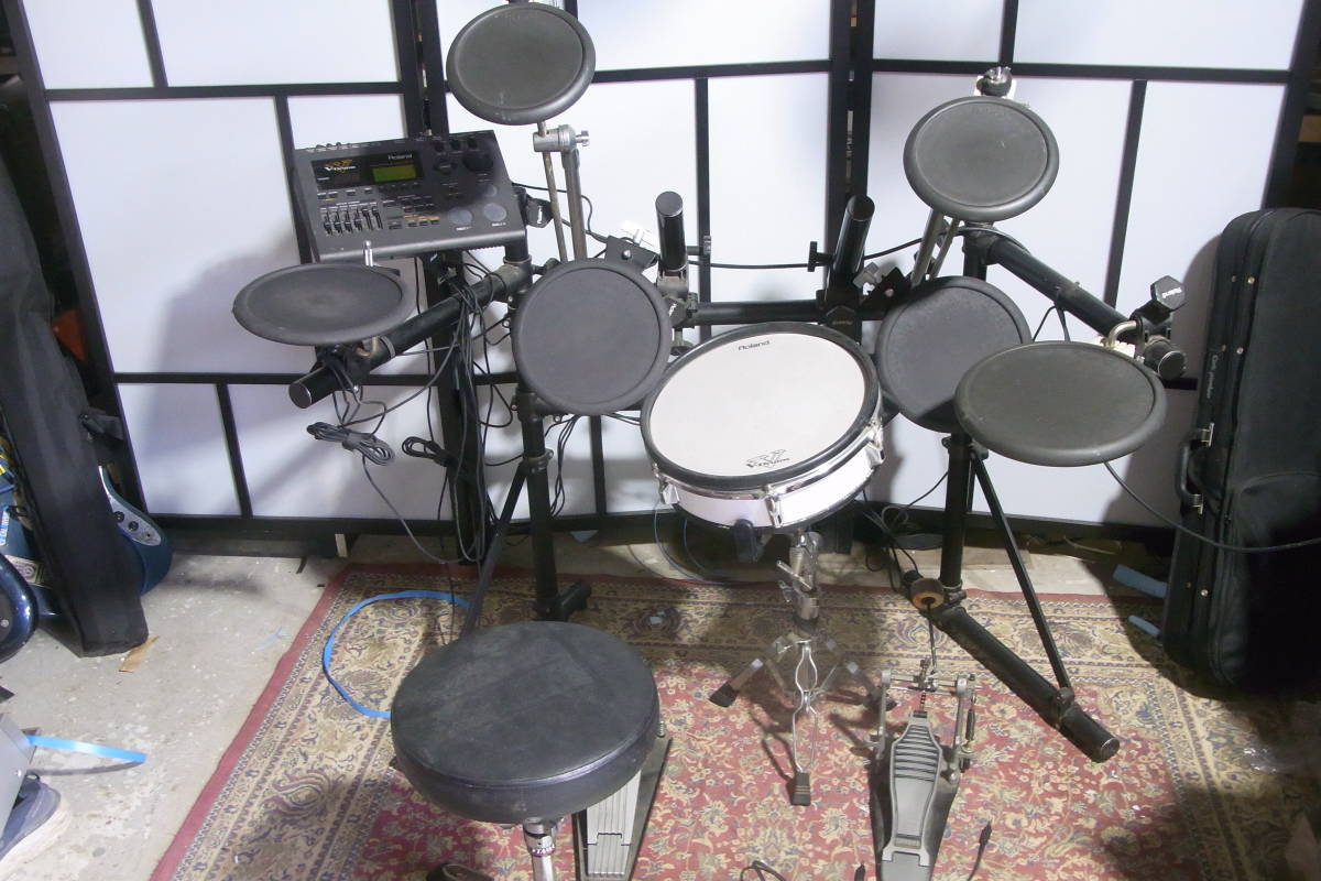 【やや傷や汚れあり】Roland 電子ドラムV-Drums セットの落札情報詳細 - ヤフオク落札価格情報 オークフリー