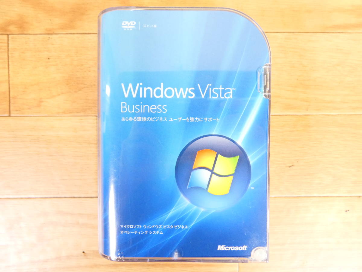 【やや傷や汚れあり】Microsoft マイクロソフト Windows Vista Business ※現状渡し/動作未確認 @送料520円の ...
