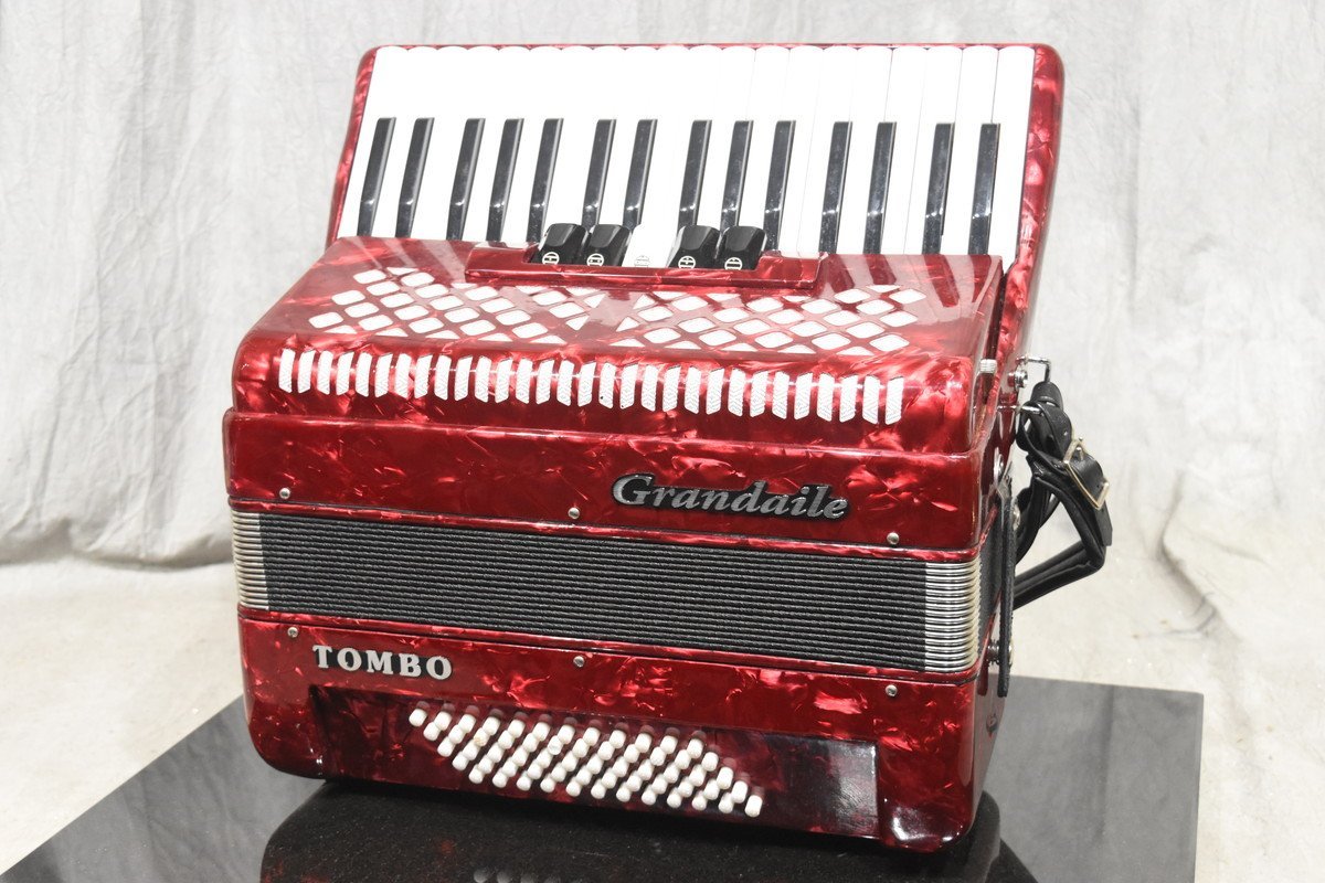 【やや傷や汚れあり】TOMBO/トンボ アコーディオン Grandaile GT-60B-1 の落札情報詳細 - ヤフオク落札価格検索 オークフリー