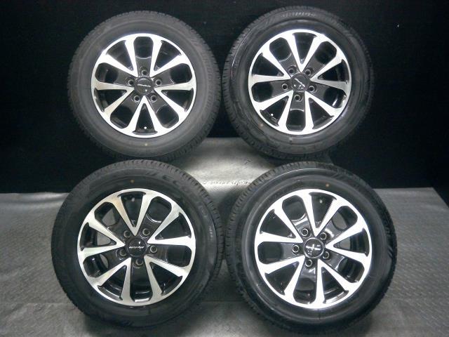 【傷や汚れあり】モデューロ フリード GB7 アルミ 15インチ 4本 タイヤ付 タイヤホイール ホイルの落札情報詳細 - ヤフオク落札価格検索 オークフリー