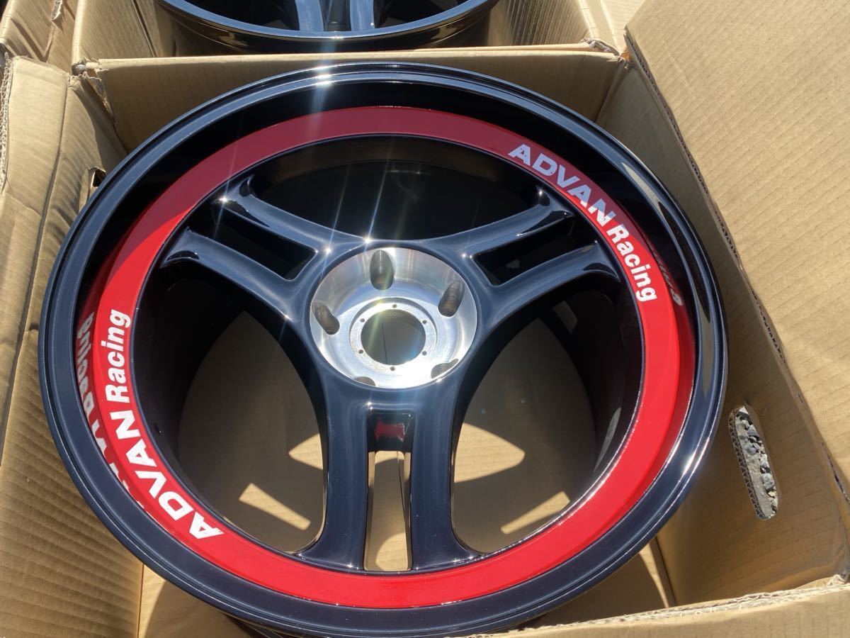 【未使用に近い】ADVAN racing SA3R 10J×18+19 BNR34 GT-R サイズ エボ JDM アドバンレーシング リペア ...