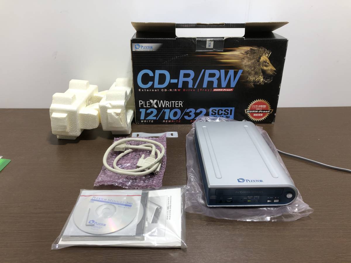 【やや傷や汚れあり】PLEXTOR PlexWriter Premium-U PX-W5232TU/NE CD-Rドライブ プレクスター ...