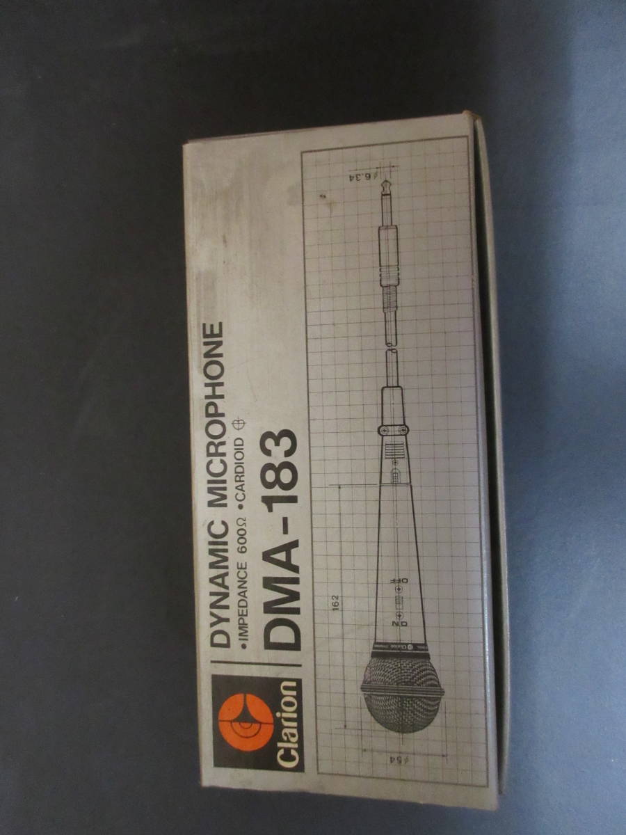 【未使用】Clarion クラリオン DMA-183 ダイナミックマイクの落札情報詳細 - Yahoo!オークション落札価格検索 オークフリー