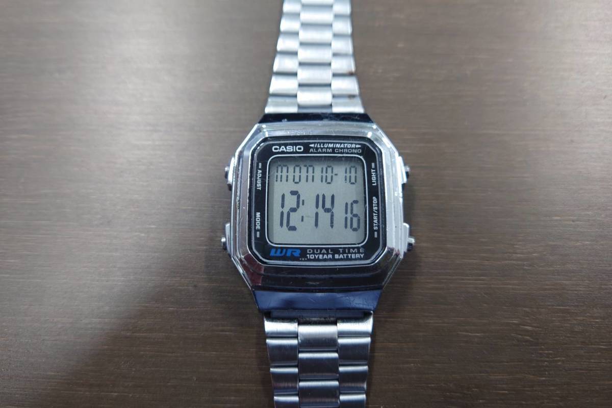 【中古】★CASIO ILLUMINATOR MD-760 カシオ イルミネーター★電池交換済★バンド新品★複数落札で送料無料 の落札情報詳細 ...