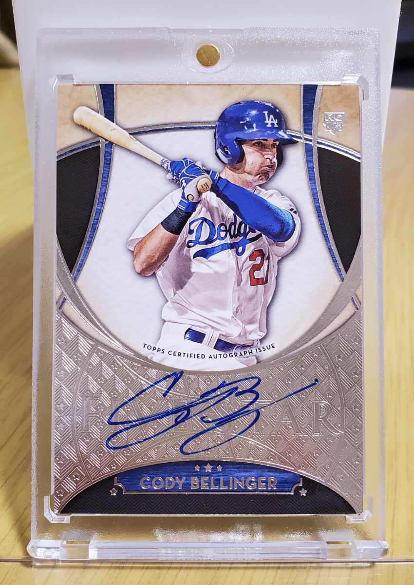 【目立った傷や汚れなし】Cody Bellinger 【ルーキー 直筆サインカード】 2017 Topps Five Star Rookie ...