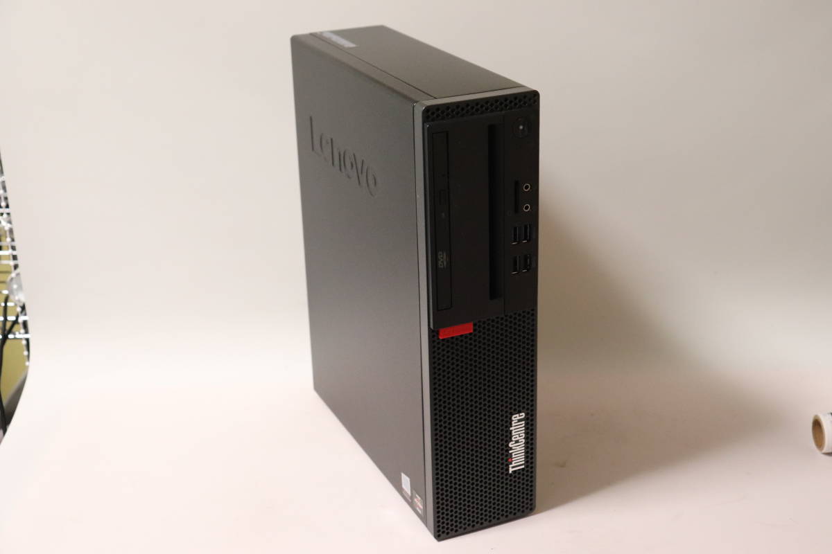 【傷や汚れあり】M271. Lenovo / ThinkCentre M725s / 10VT-CT01WW / Ryzen 5 Pro 2400G / 32GBメモリ / 512GB SSD ...