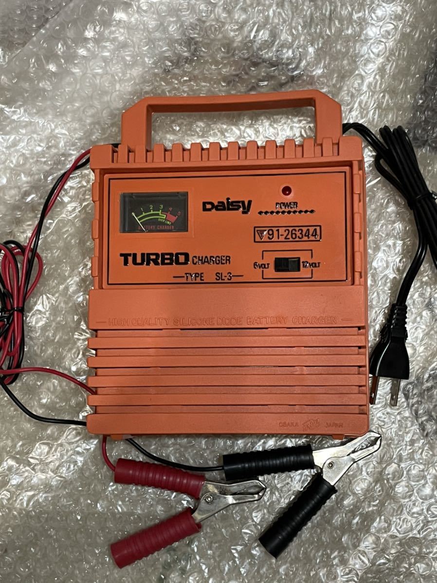 【未使用に近い】RE1013-3 DaIsy 充電器 バッテリーチャージャー SL-3A カー用品 軽自動車、普通車 12v / バイク スクーター6v対応 中古美品 未使用かもの落札情報詳細 ...