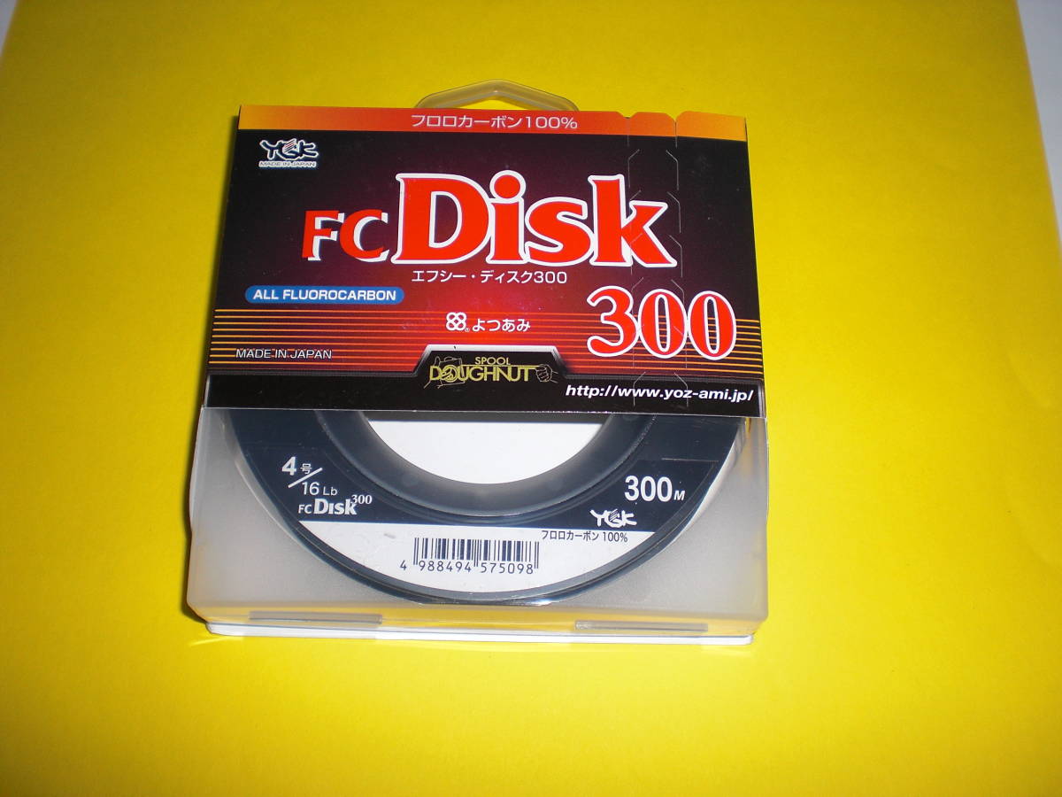 【未使用】よつあみ FC DisK エフシーディスク300（300m巻）4号/16LBフロロカーボン100％ 1ヶの落札情報詳細 - ヤフオク ...
