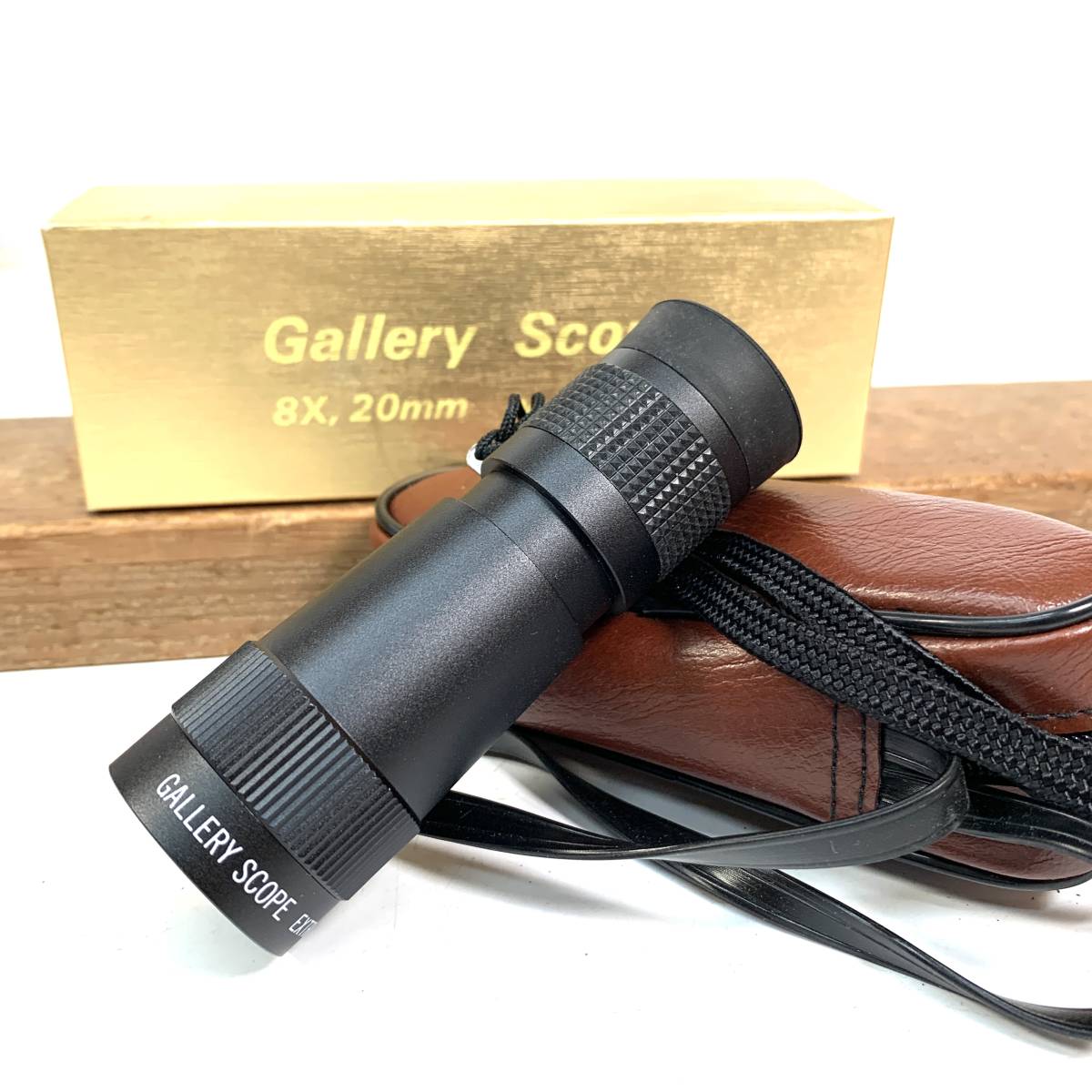 【やや傷や汚れあり】★GALLERY SCOPE ギャラリースコープ 単眼鏡 EXTRA NEAR FOCUS 30cm 8×20mm ...
