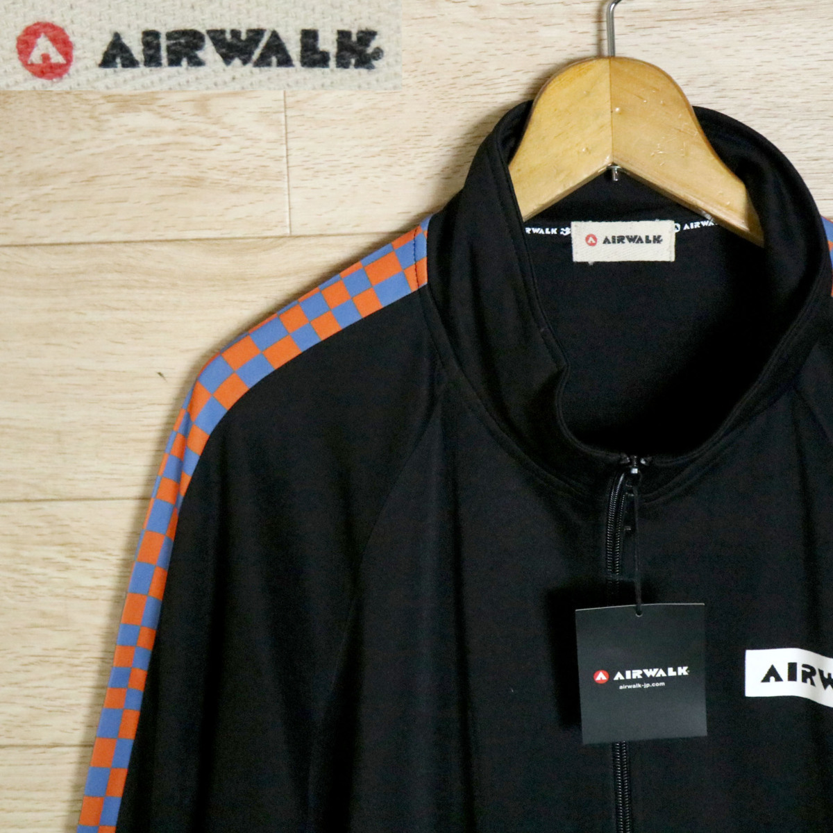 【未使用】 4/s9.26-1 新品 AIRWALK エアウォーク ジャージ メンズ 4L 3XL ビッグサイズ 黒 サイドチェッカーライン トラックジャケットの落札情報詳細 - ヤフオク落札 ...
