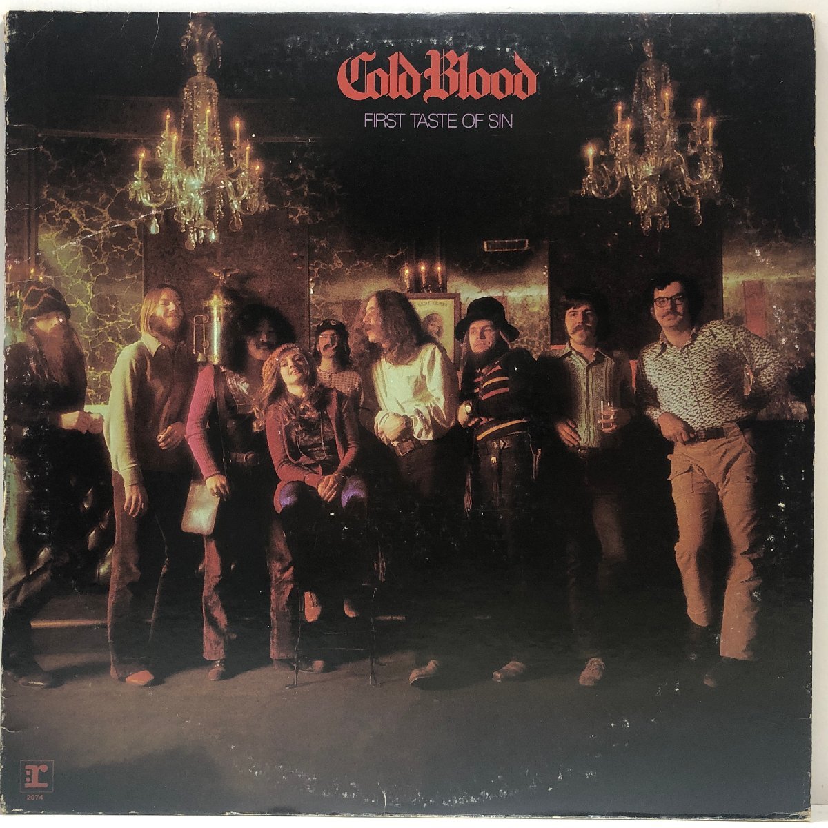 【やや傷や汚れあり】【US盤 LP】COLD BLOOD / FIRST TASTE OF SIN / コールド・ブラッド / ダニー ...