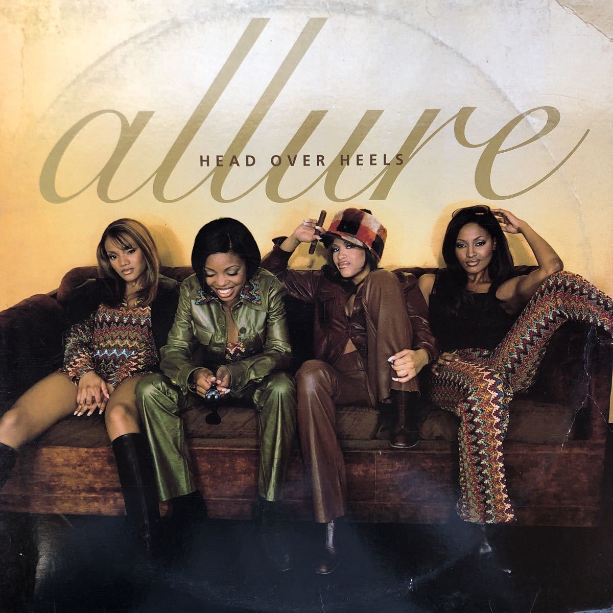 【やや傷や汚れあり】ALLURE feat Nas - HEAD OVER HEELS 12インチ LP レコード 5点以上落札で送料無料Oの ...